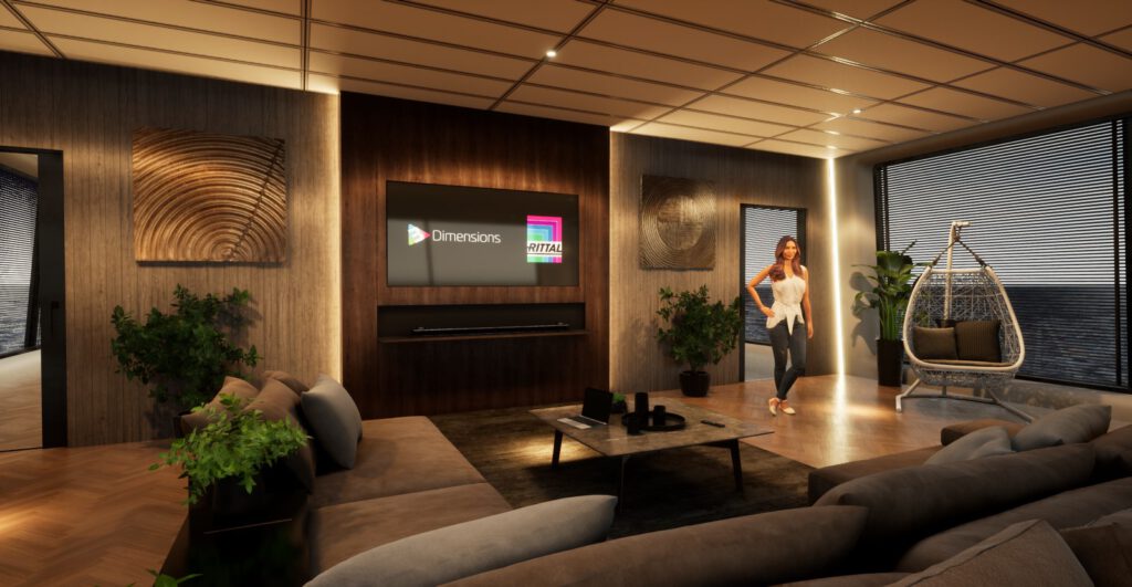 Rittal Pull-Out Frame – 3Dimensions