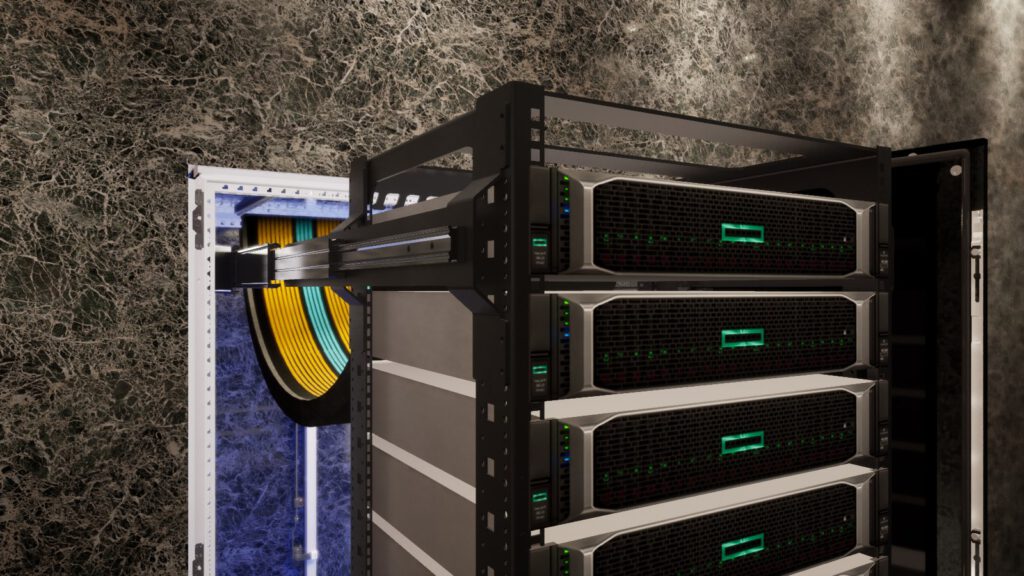 Rittal Pull-Out Frame – 3Dimensions