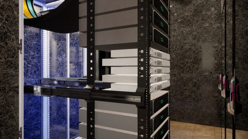 Rittal Pull-Out Frame – 3Dimensions