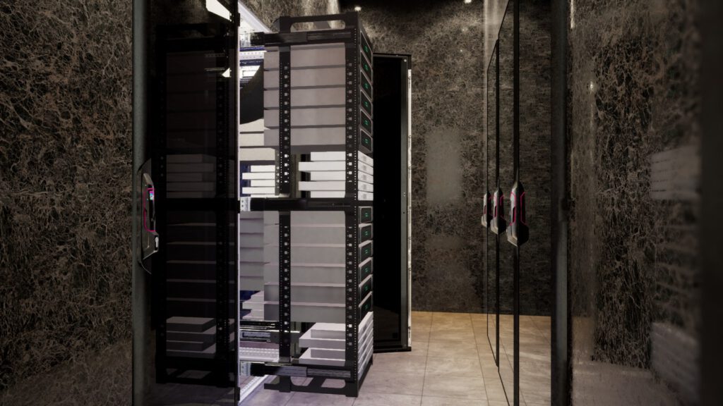 Rittal Pull-Out Frame – 3Dimensions